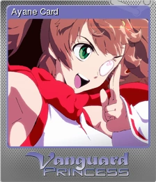 Vanguard Princess - Ayane Card | Steam Trading Cards Wiki | Fandom