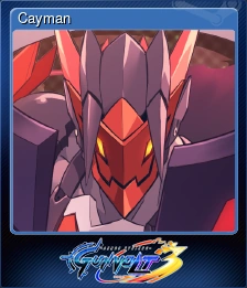 Azure Striker Gunvolt 3 - Cayman | Steam Trading Cards Wiki | Fandom