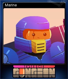 Enter the Gungeon - Marine | Steam Trading Cards Wiki | Fandom