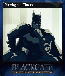 Batman: Arkham Origins Blackgate - Blackgate Throne | Steam Trading Cards Wiki | Fandom