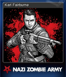 Sniper Elite: Nazi Zombie Army - Karl Fairburne | Steam Trading Cards ...