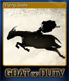GOAT OF DUTY - Flying Goats | Steam Trading Cards Wiki | Fandom