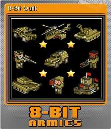 8-Bit Armies - 8-Bit Quilt | Steam Trading Cards Wiki | Fandom