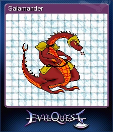 EvilQuest - Salamander | Steam Trading Cards Wiki | Fandom