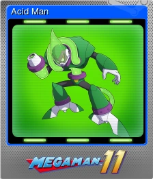 Mega Man 11 - Acid Man | Steam Trading Cards Wiki | Fandom