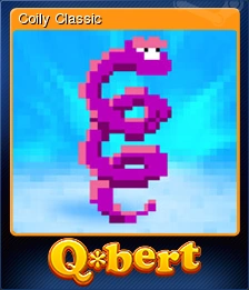 Q*bert: Rebooted - Coily Classic | Steam Trading Cards Wiki | Fandom