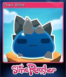 Slime Rancher - Rock Slime | Steam Trading Cards Wiki | Fandom