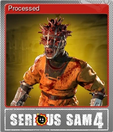 Serious Sam 4 - Processed | Steam Trading Cards Wiki | Fandom