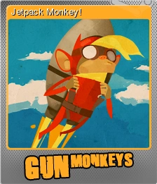 Gun Monkeys - Jetpack Monkey! | Steam Trading Cards Wiki | Fandom