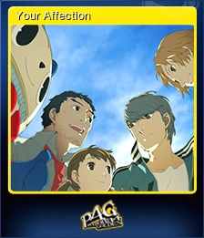 Persona 4 Golden - Your Affection | Steam Trading Cards Wiki | Fandom