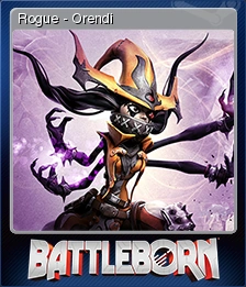 Battleborn - Rogue - Orendi | Steam Trading Cards Wiki | Fandom