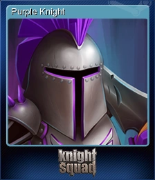 Knight Squad - Purple Knight | Steam Trading Cards Wiki | Fandom
