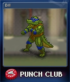 Punch Club - Bill | Steam Trading Cards Wiki | Fandom