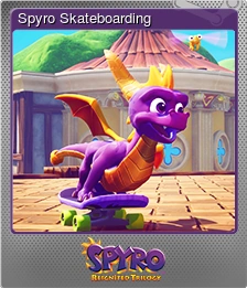 Spyro Reignited Trilogy - Spyro Skateboarding | Steam Trading Cards ...