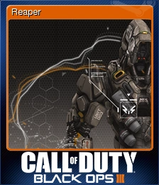 Call of Duty: Black Ops III - Reaper | Steam Trading Cards Wiki | Fandom