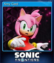 Sonic Frontiers - Amy Card | Steam Trading Cards Wiki | Fandom