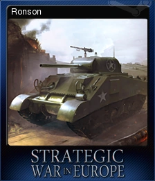 Strategic War in Europe - Ronson | Steam Trading Cards Wiki | Fandom