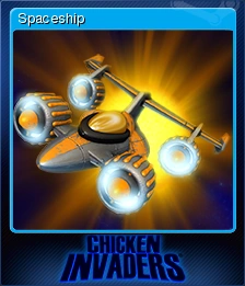 Chicken Invaders 5 - Spaceship | Steam Trading Cards Wiki | Fandom