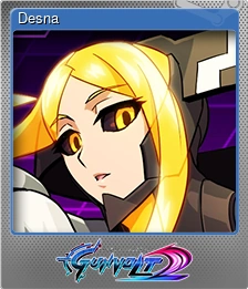 Azure Striker Gunvolt 2 - Desna | Steam Trading Cards Wiki | Fandom