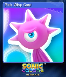 Sonic Colors: Ultimate - Pink Wisp Card | Steam Trading Cards Wiki | Fandom