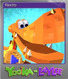 Yooka-Laylee - Rextro | Steam Trading Cards Wiki | Fandom