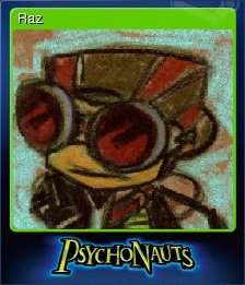 Psychonauts - Raz | Steam Trading Cards Wiki | Fandom