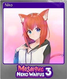 Mosaique Neko Waifus 3 - Niko | Steam Trading Cards Wiki | Fandom