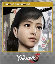 Yakuza 5 Remastered - Haruka Sawamura | Steam Trading Cards Wiki | Fandom