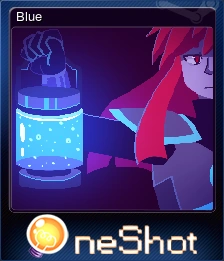 OneShot - Blue | Steam Trading Cards Wiki | Fandom