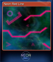 Neon Space 2 - Neon Red Line | Steam Trading Cards Wiki | Fandom