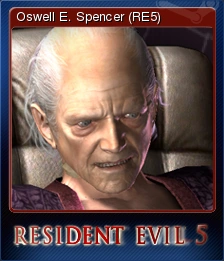 Resident Evil 5 - Oswell E. Spencer (RE5) | Steam Trading Cards Wiki ...