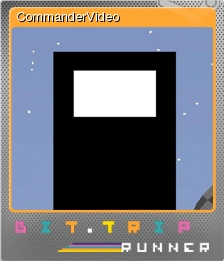 BIT.TRIP RUNNER - CommanderVideo | Steam Trading Cards Wiki | Fandom