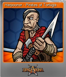 Epic Arena - Harpooner - Pirates of Tortuga | Steam Trading Cards Wiki ...