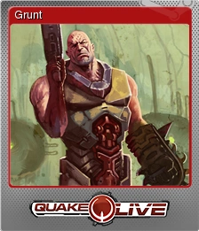 Quake Live - Grunt | Steam Trading Cards Wiki | Fandom