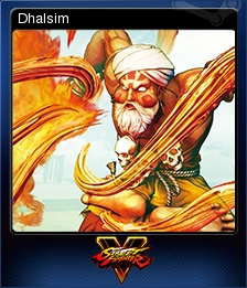 Street Fighter V - Dhalsim | Steam Trading Cards Wiki | Fandom
