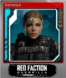 Red Faction: Guerrilla Re-Mars-tered - Samanya | Steam Trading Cards ...