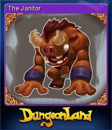 Dungeonland - The Janitor | Steam Trading Cards Wiki | Fandom