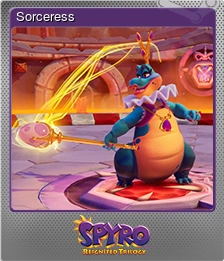 Spyro Reignited Trilogy - Sorceress | Steam Trading Cards Wiki | Fandom