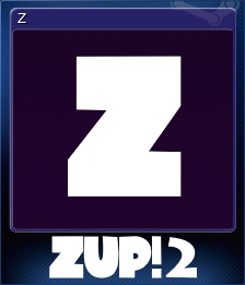 Zup! 2 - Z | Steam Trading Cards Wiki | Fandom