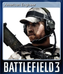 Battlefield 3 - American Engineer | Steam Trading Cards Wiki | Fandom