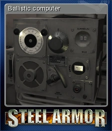 Steel Armor - Blaze of War - Ballistic computer | Steam Trading Cards ...