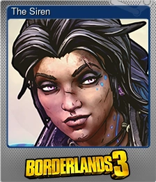 Borderlands 3 - The Siren | Steam Trading Cards Wiki | Fandom