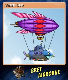 Bret Airborne - Shark Sub | Steam Trading Cards Wiki | Fandom