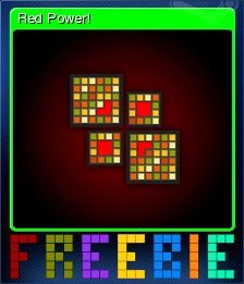Freebie - Red Power! | Steam Trading Cards Wiki | Fandom