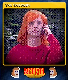 McPixel - Sos Sosowski | Steam Trading Cards Wiki | Fandom