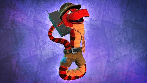 Yooka-Laylee - Trowzer | Steam Trading Cards Wiki | Fandom