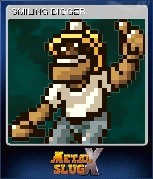 METAL SLUG X - SMILING DIGGER | Steam Trading Cards Wiki | Fandom