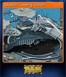Post Apocalyptic Mayhem - Sketch: Looping Circuit | Steam Trading Cards ...