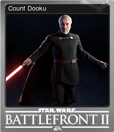 STAR WARS Battlefront II - Count Dooku | Steam Trading Cards Wiki | Fandom