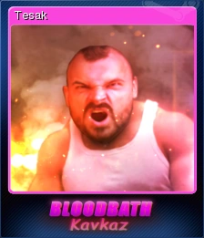 Bloodbath Kavkaz - Tesak | Steam Trading Cards Wiki | Fandom